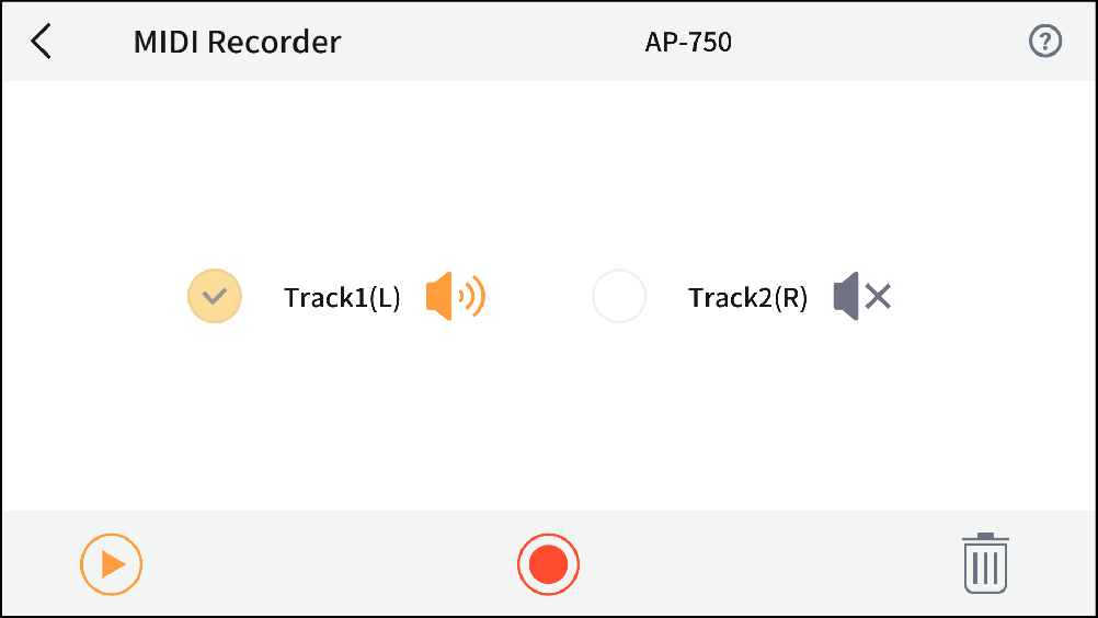 Recording/playing back using the MIDI recorder CASIO MUSIC SPACE ...