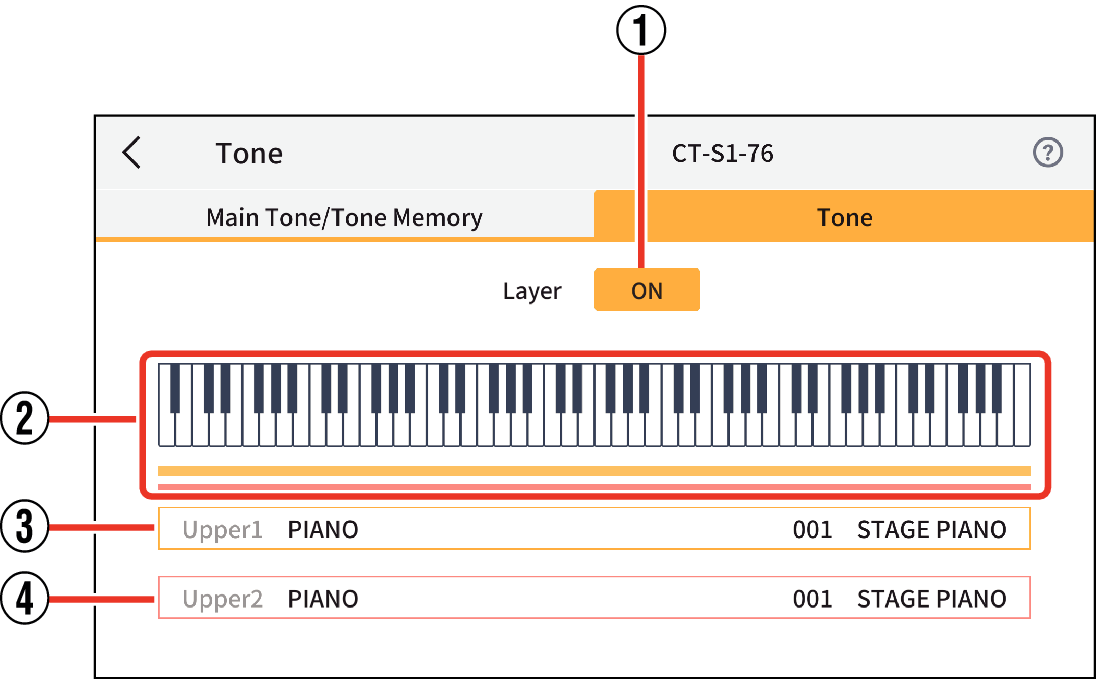 Setting tones and layers CASIO MUSIC SPACE - Support - CASIO