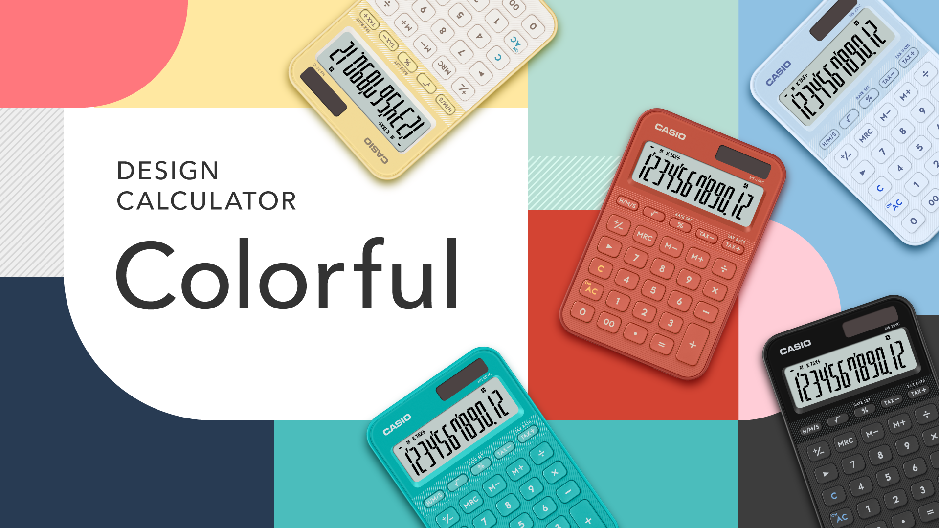Colorful Calculator | CASIO
