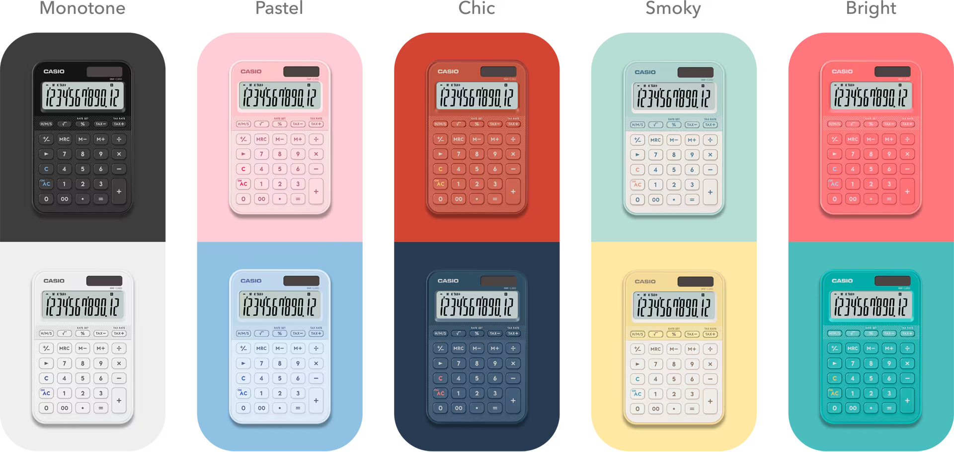 Colorful Calculator | CASIO